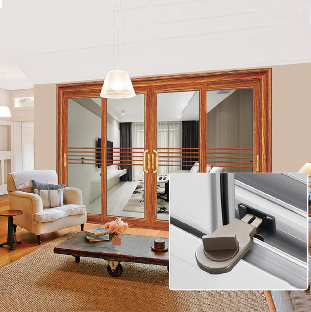 Snapklik.com : Adjustable Sliding Window Security LockWindow Wedge ...
