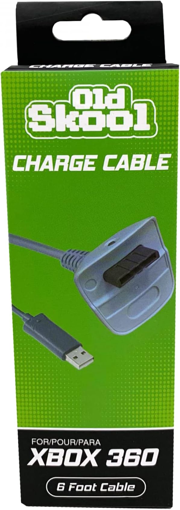 Amazon.com: 6Ft Charging Cable for Xbox 360, Wireless Controller USB ...