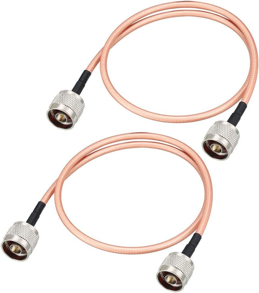 Amazon.com: uxcell Low Loss RF Coaxial Cable Connection Coax Wire RG ...