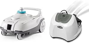 Intex ZX100 Auto Pressure Side Pool Cleaner with Krystal Clear ...