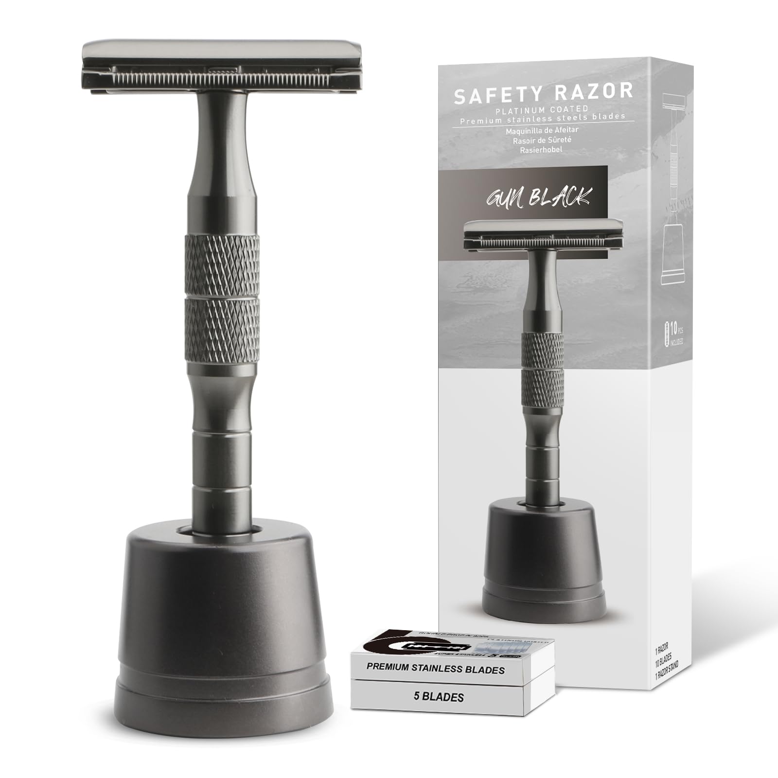 Snapklik.com : Reusable Safety Razor, Single Blade Razors For Men