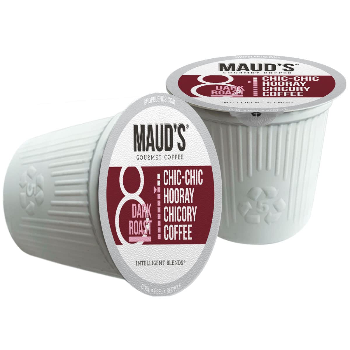 Snapklik.com : Mauds Chicory Dark Roast Coffee Pods, 72 Ct Chic-Chic ...