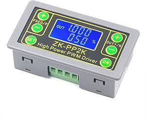 Amazon.com: ZK-PP2K PWM DC 3.3~30V 12V 24V Motor Speed Controller Regulator 8A 150W Adjustable ...