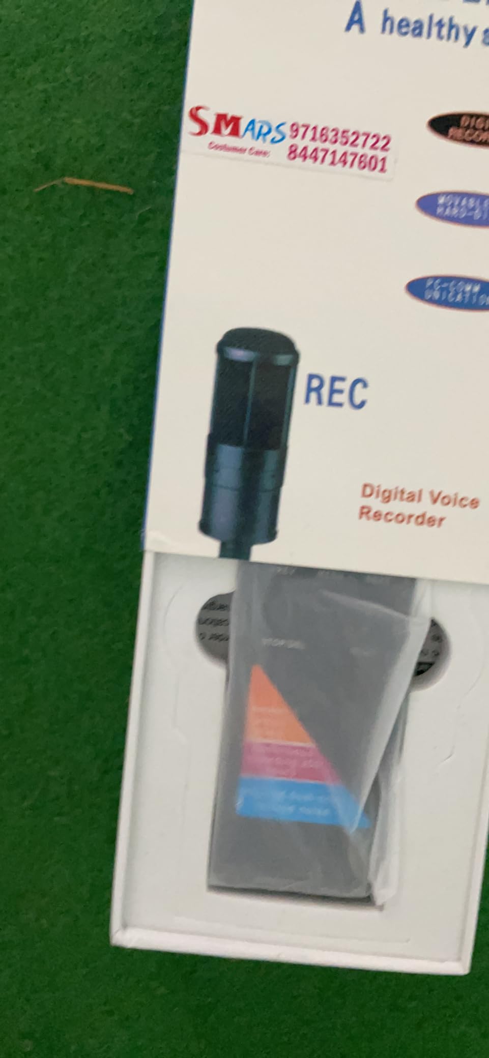 Smars Voice Recorder, MP3 MP4 8GB 3.5mm Stereo LCD Screen Portable ...