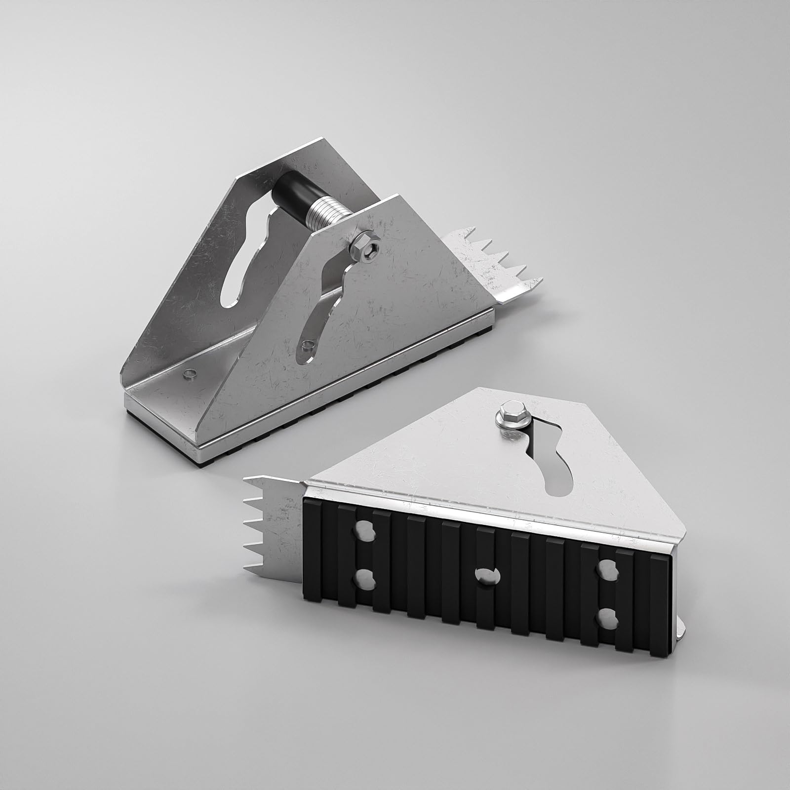 Snapklik.com : 2-Pack Extension Ladder Feet Kit - Aluminum Ladder Parts