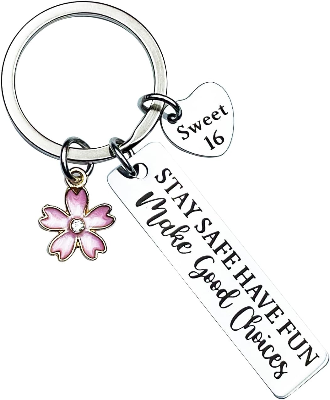 Sweet 16 Gifts For Girls Daughter Cute Keychains 16th Birthday ...