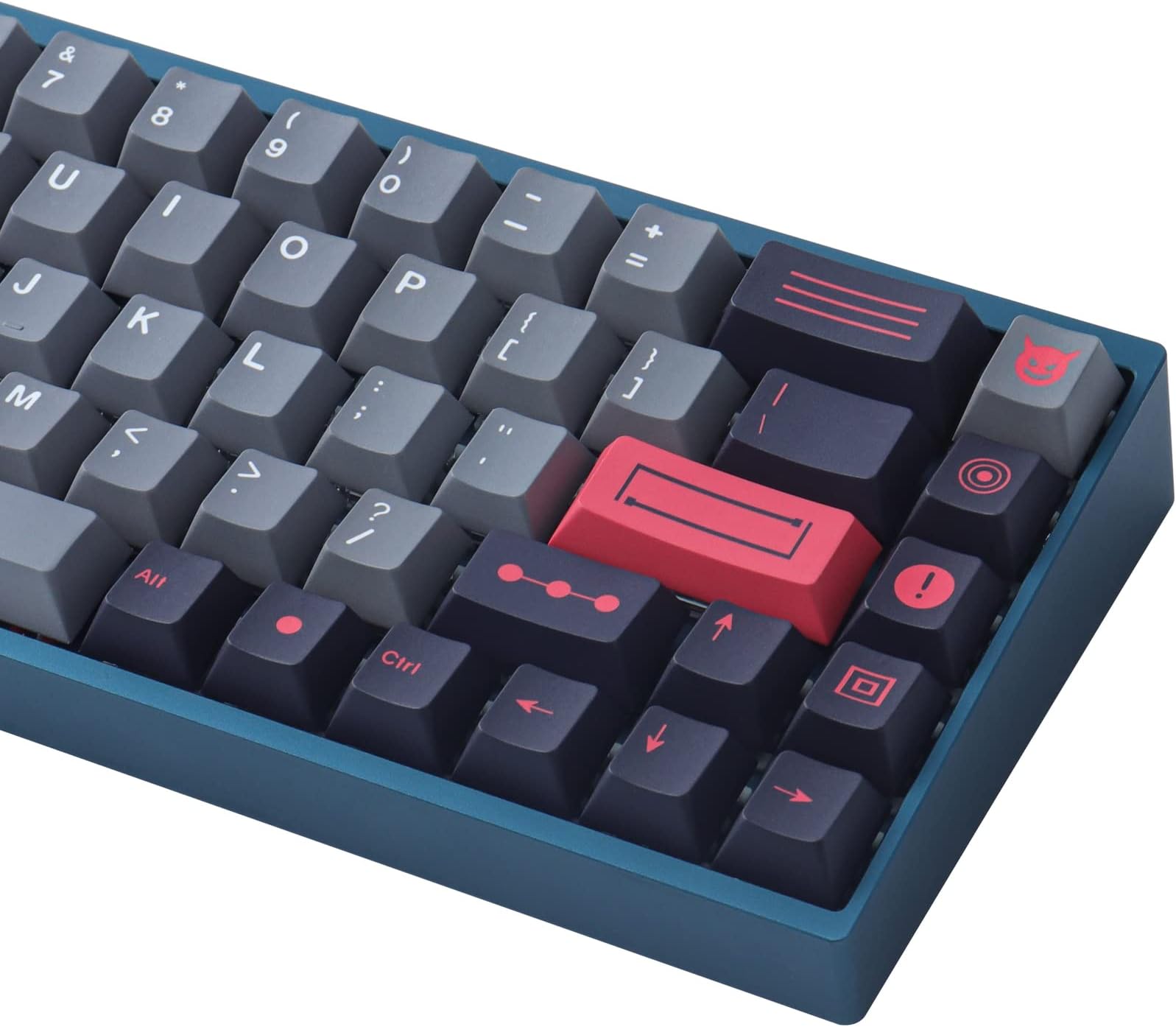 PBT Keycaps Cherry Profile Dye-Sublimation 145 Keys Keycaps Set with 7u ...