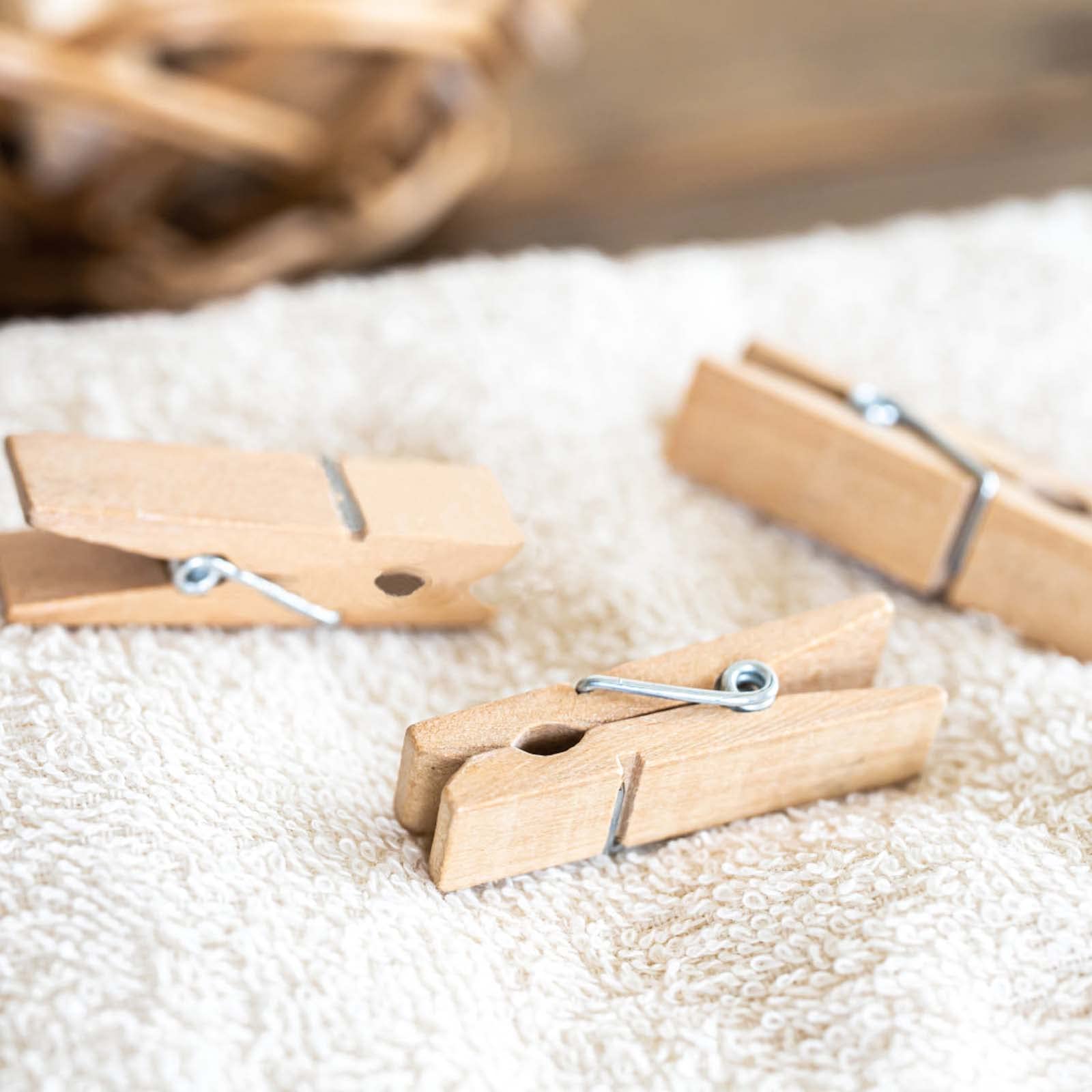 Pinzas Madera Pequeñas Kit Manualidades - 250 Pinzas Madera + 50 ...