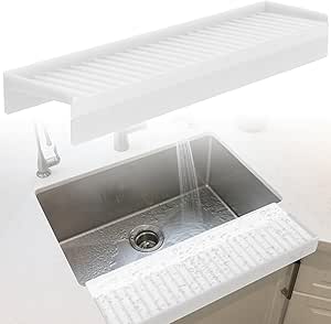 XULRKOS 20"L x 4"W Silicone Edge Protector, Side Guard - Splash ...