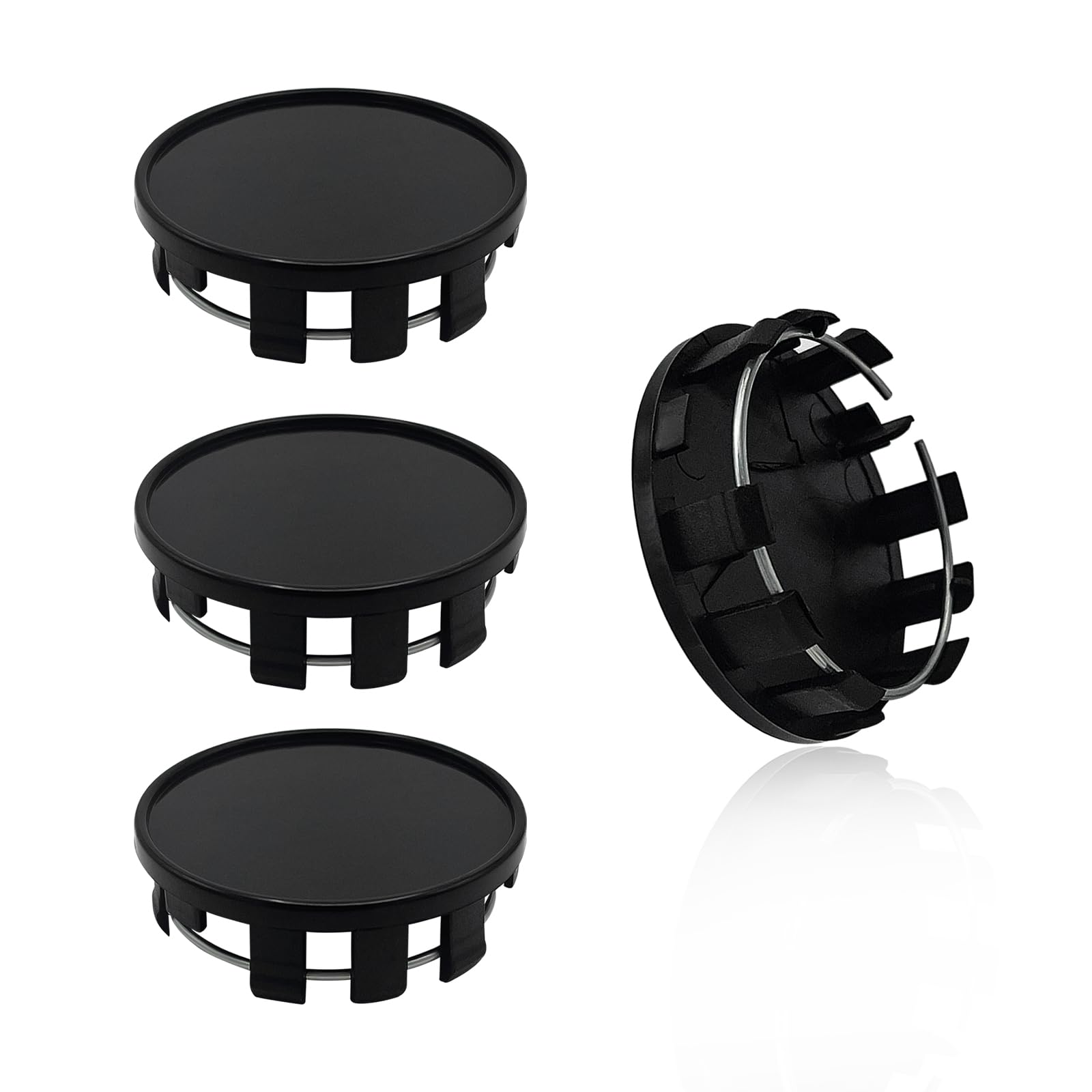 Amazon.com: Kewucn 4PCS Wheel Center Caps, Snap-in Car Rim Hub Caps ...