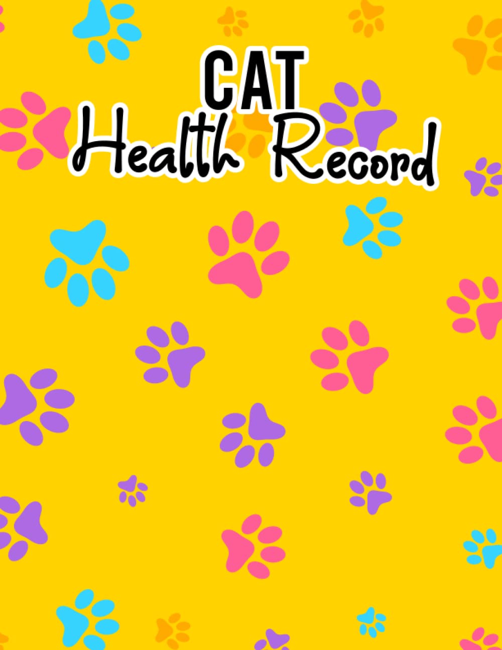 Buy Cat Record: Pet Record Book | Practical Guide to Log Your Cat's ...