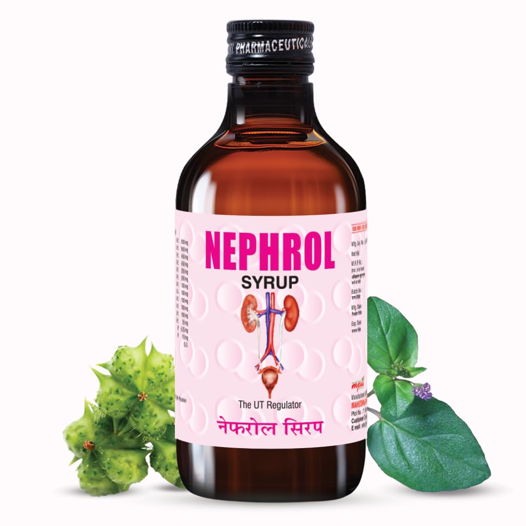 Buy MPIL Nephrol Syrup for Kidney health | Dissolves and cleans kidney ...