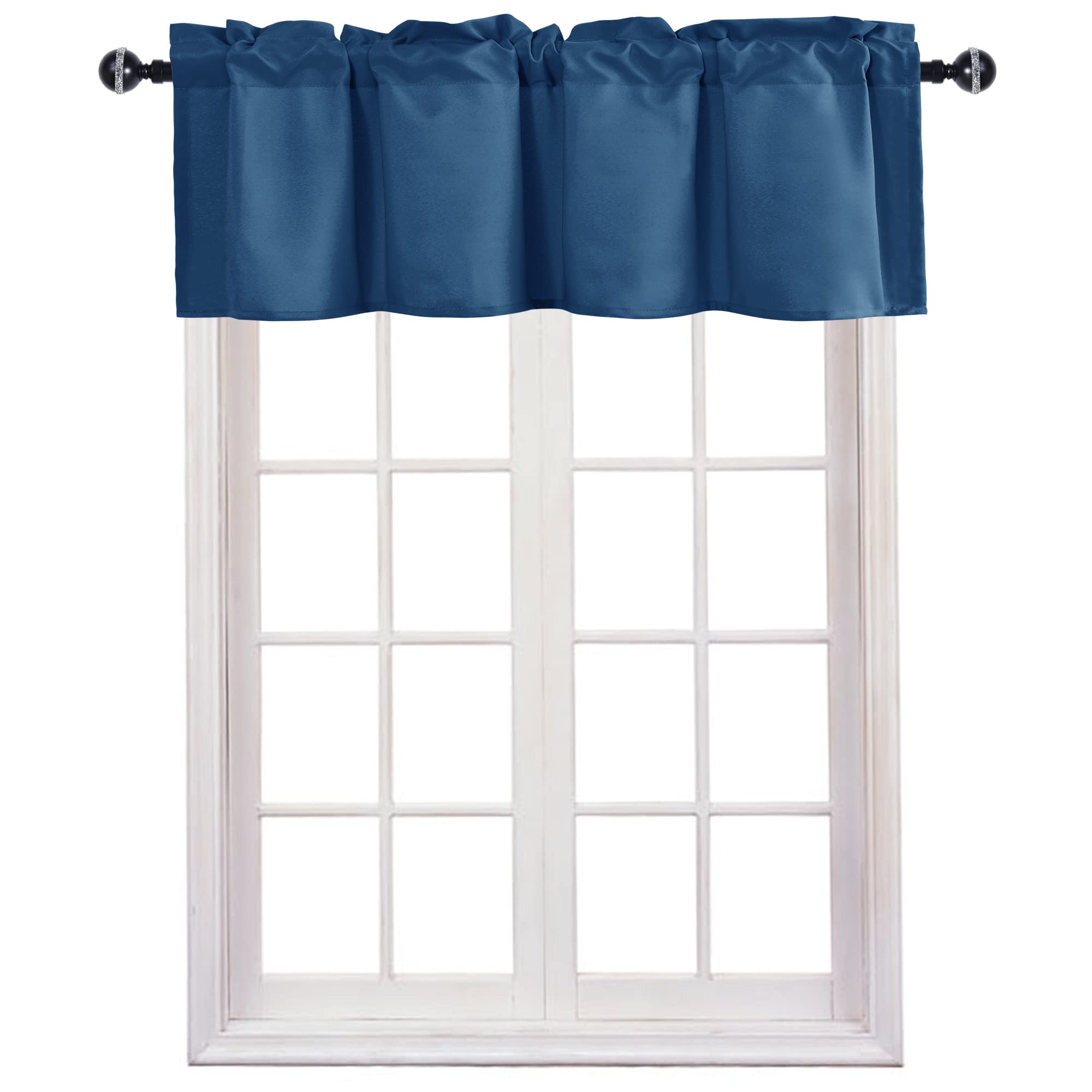 Amazon.com: JIUZHEN Valance Curtains for Kitchen Window Valances for ...