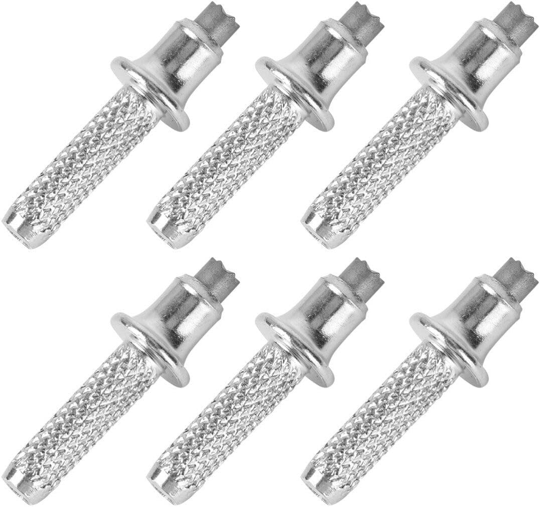 Amazon.com : Hiking Stick Tips 6pcs Trekking Pole High Carbon Steel Tip ...