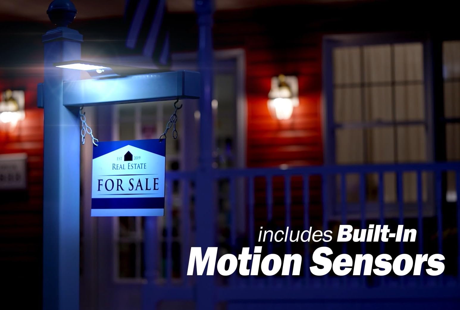 Snapklik.com : Jokari Solar Powered Motion Activated Walkway And Sign ...
