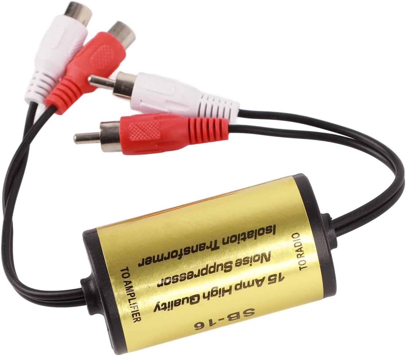 Amazon.com: Ground Loop Isolator, KIMISS 15A Noise Suppressor Stereo ...