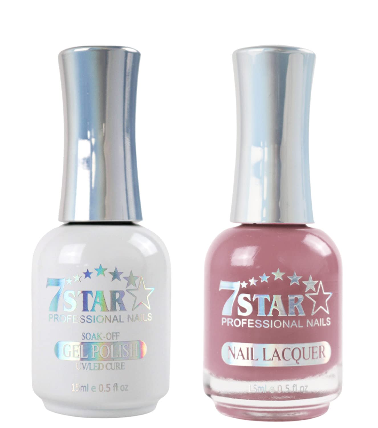Amazon.com : 7 Star Gel Polish and Matching Vegan Lacquer Duo (# 233 ...