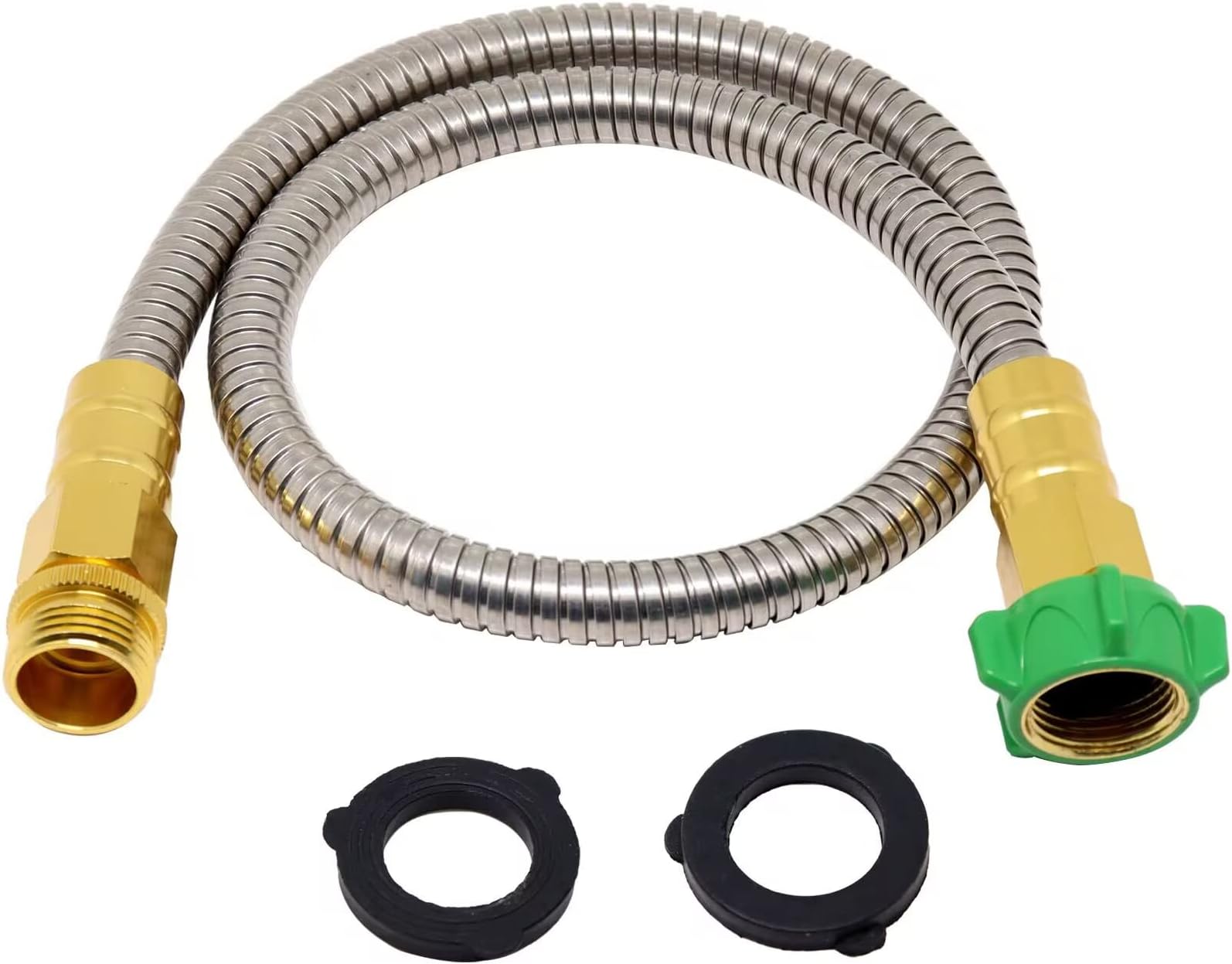 Amazon.com: BENLIUDH Short Garden Hose, 304 Stainless Steel Short Water ...
