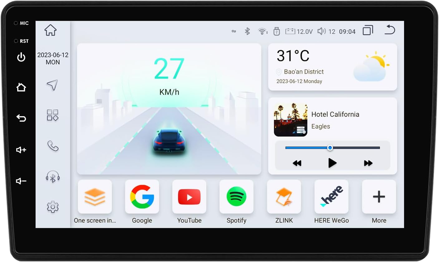 4G+64G 8Core CAMECHO Android 13 Autoradio für FIAT Ducato/Peugeot Boxer/Citroen Jumper mit Navi ...