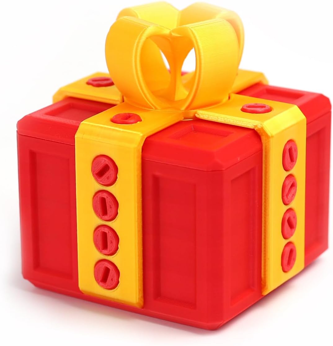 Amazon.com: Tino hiahia 3.14In Annoying Gift box with Screws Prank Gift ...