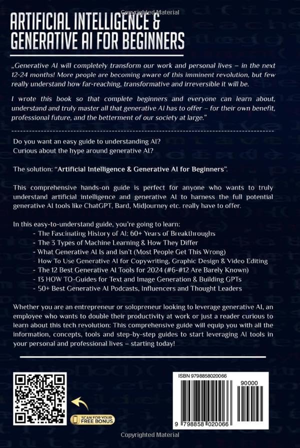 Snapklik.com : Artificial Intelligence & Generative AI For Beginners: The Complete Guide