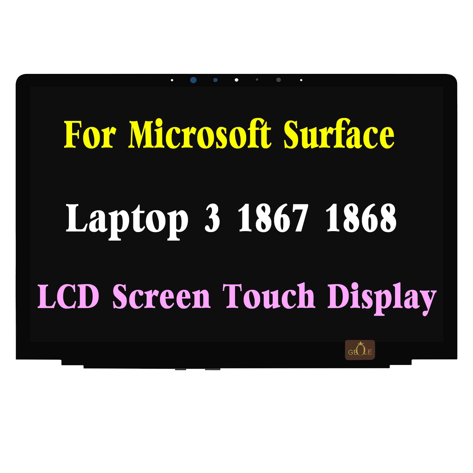 Amazon.com: GBOLE Screen Replacement for Microsoft Surface Laptop 3 ...