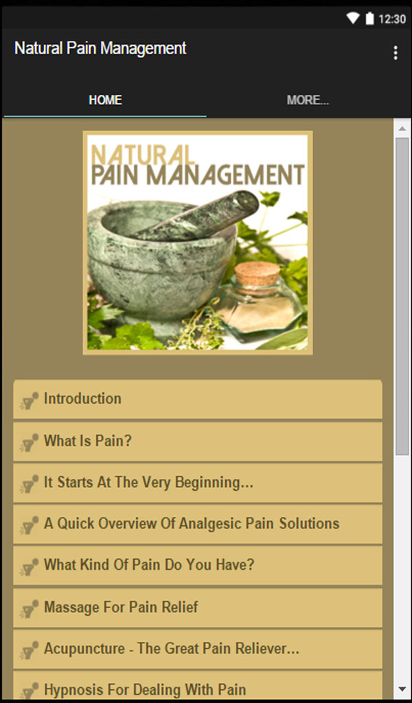Natural Pain Management - App on Amazon Appstore