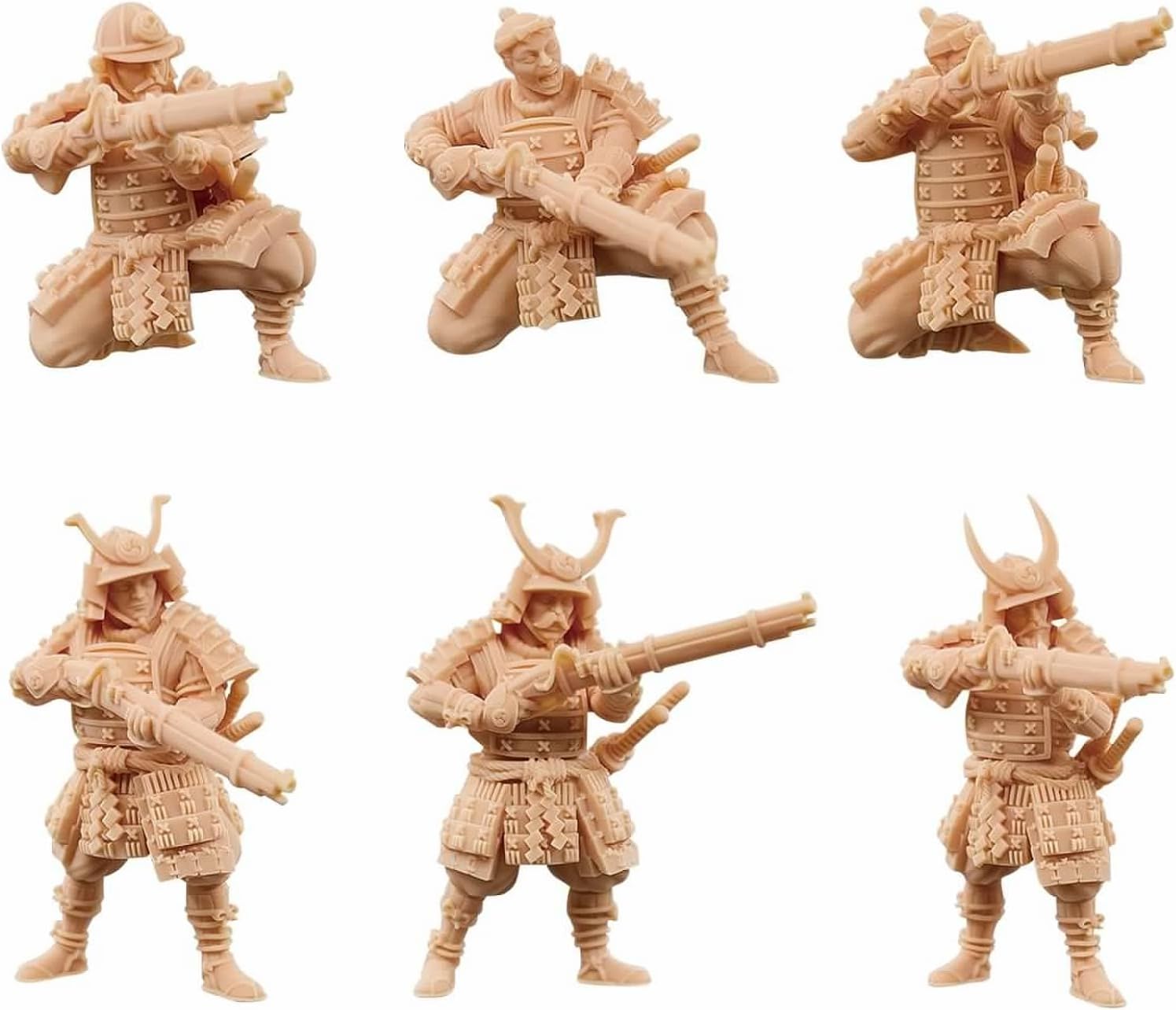 Amazon.com: ZEDACAKAI (6 Pcs 1/35 Samurai Sand Table Japanese Samurai ...