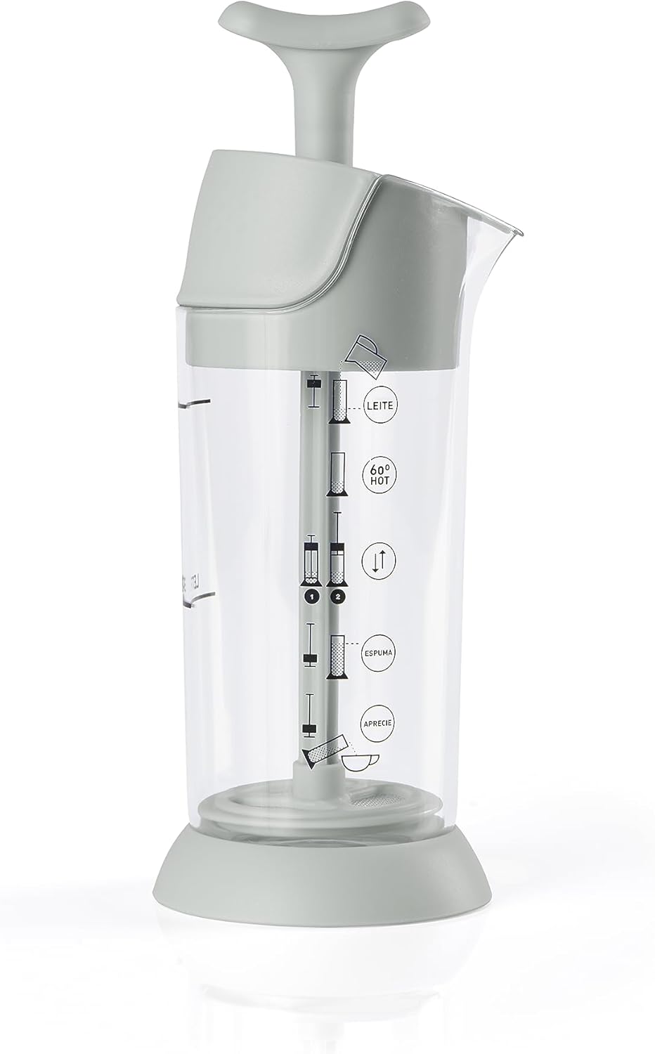 Amazon.com: PRESSCA - Manual Milk Frother - Handheld Milk Mixer, Warm ...