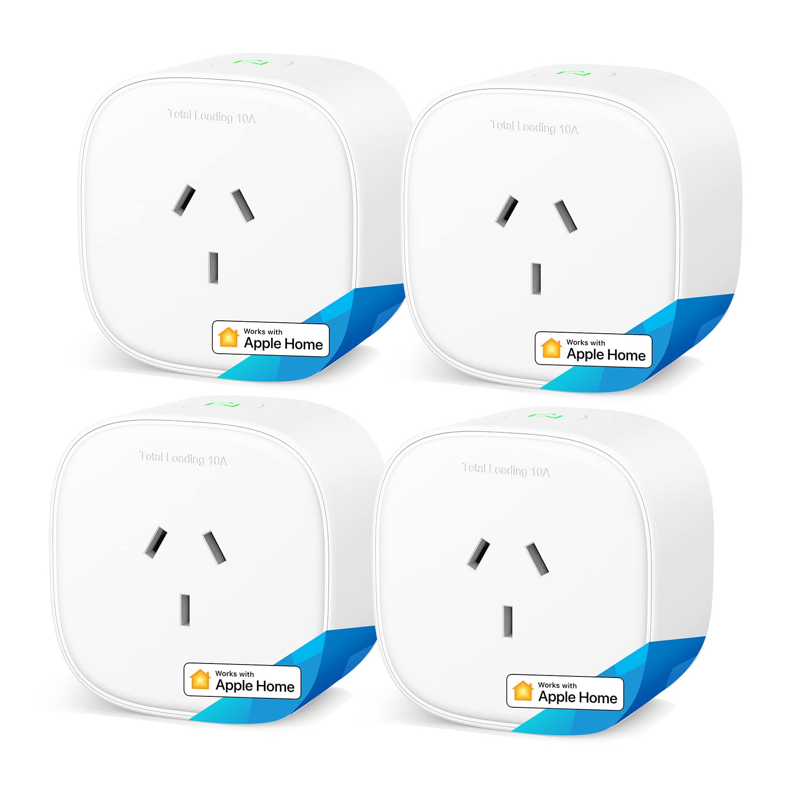 meross Smart WiFi Plug with Energy Monitor 4 Pack, Works with Apple ...