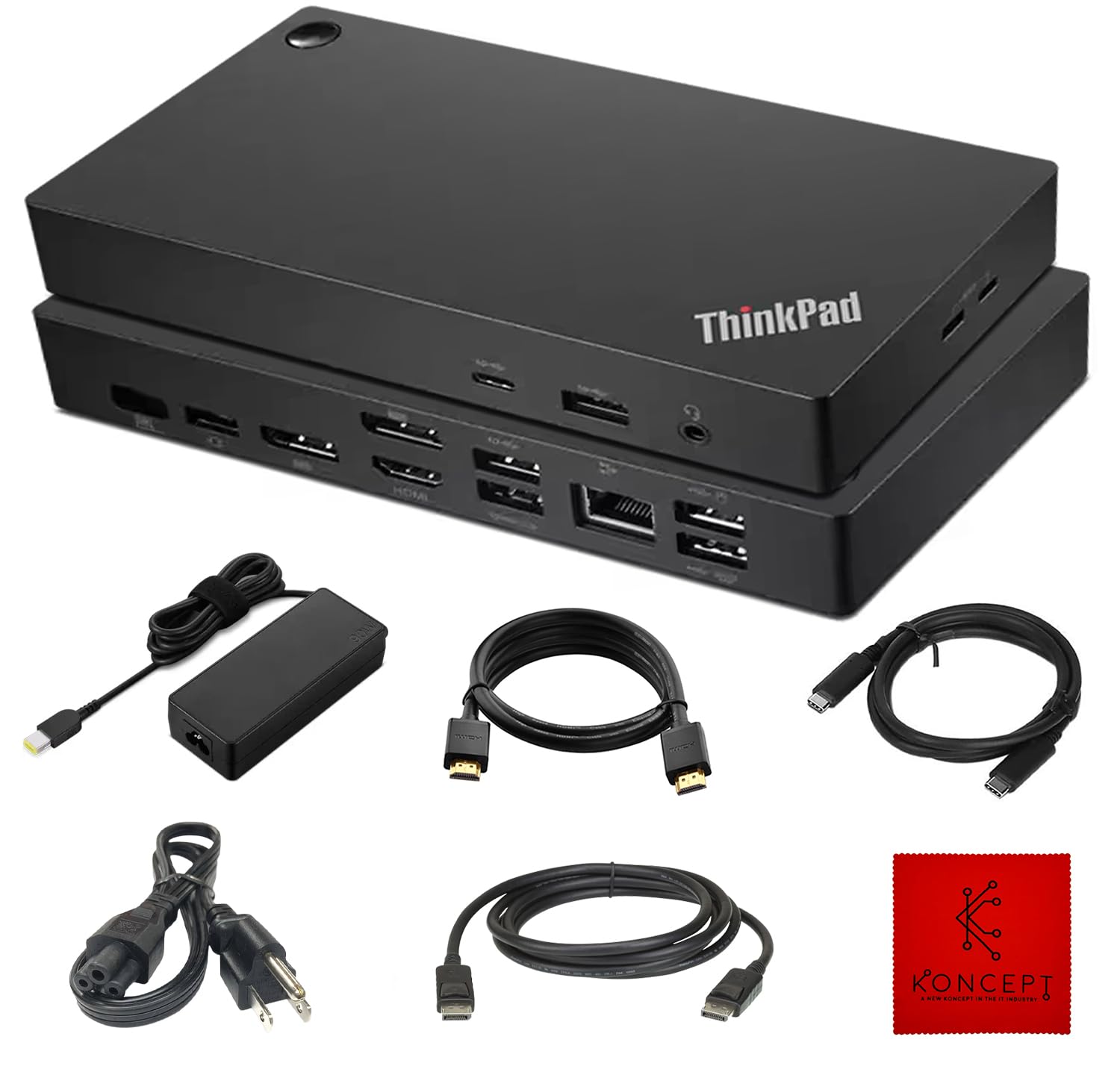 Lenovo 40ay0090us Thinkpad Docking Station Dual Monitor Bundle Lenovo Docking