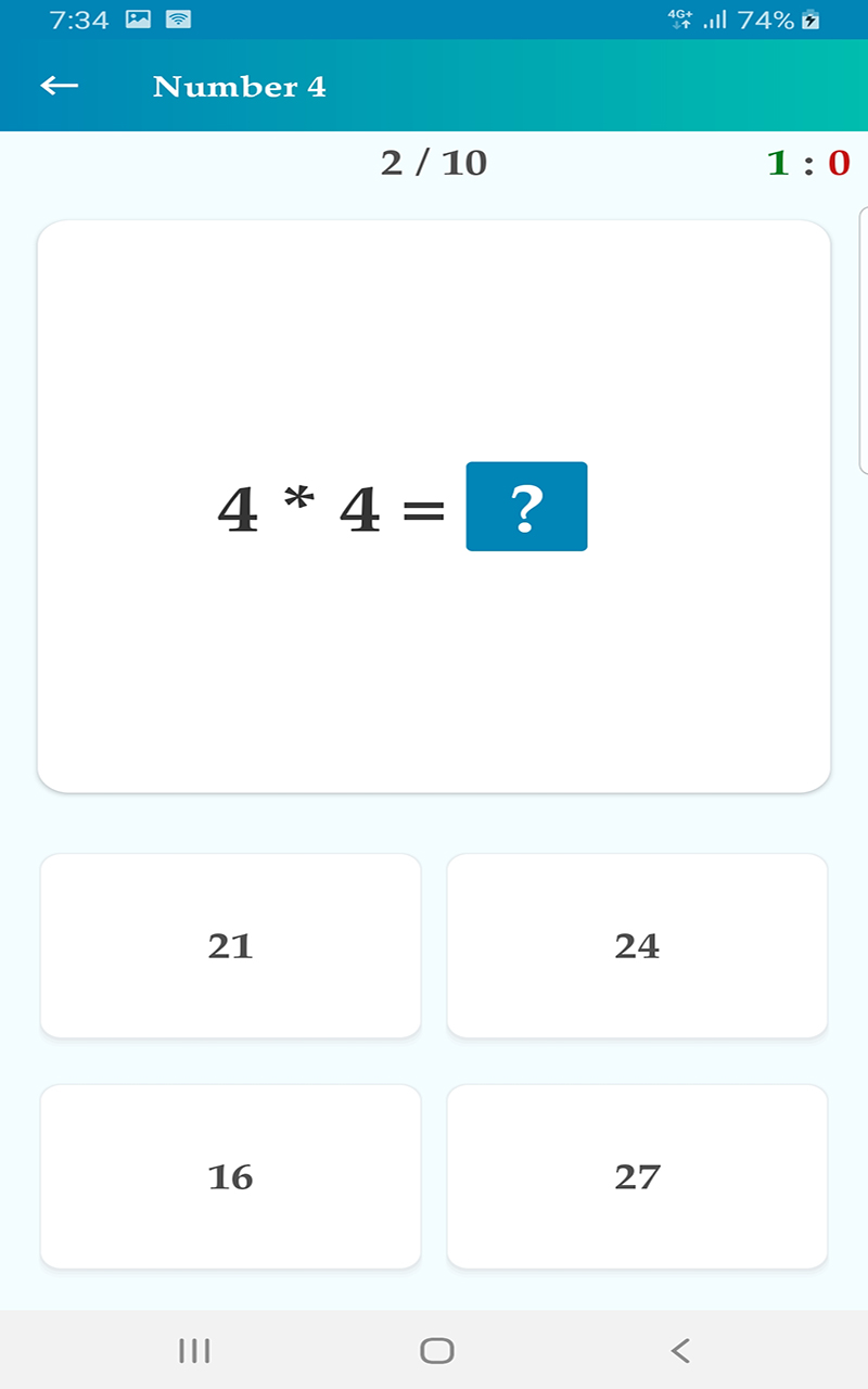 Math Multiplication Tables - App on Amazon Appstore