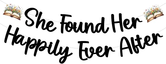 Amazon.com: Storybook Bridal Shower Decorations She Found Her Happily ...