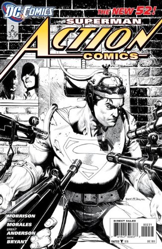 Amazon.com: Action Comics #2 "Rags Morales Sketch Variant": Books