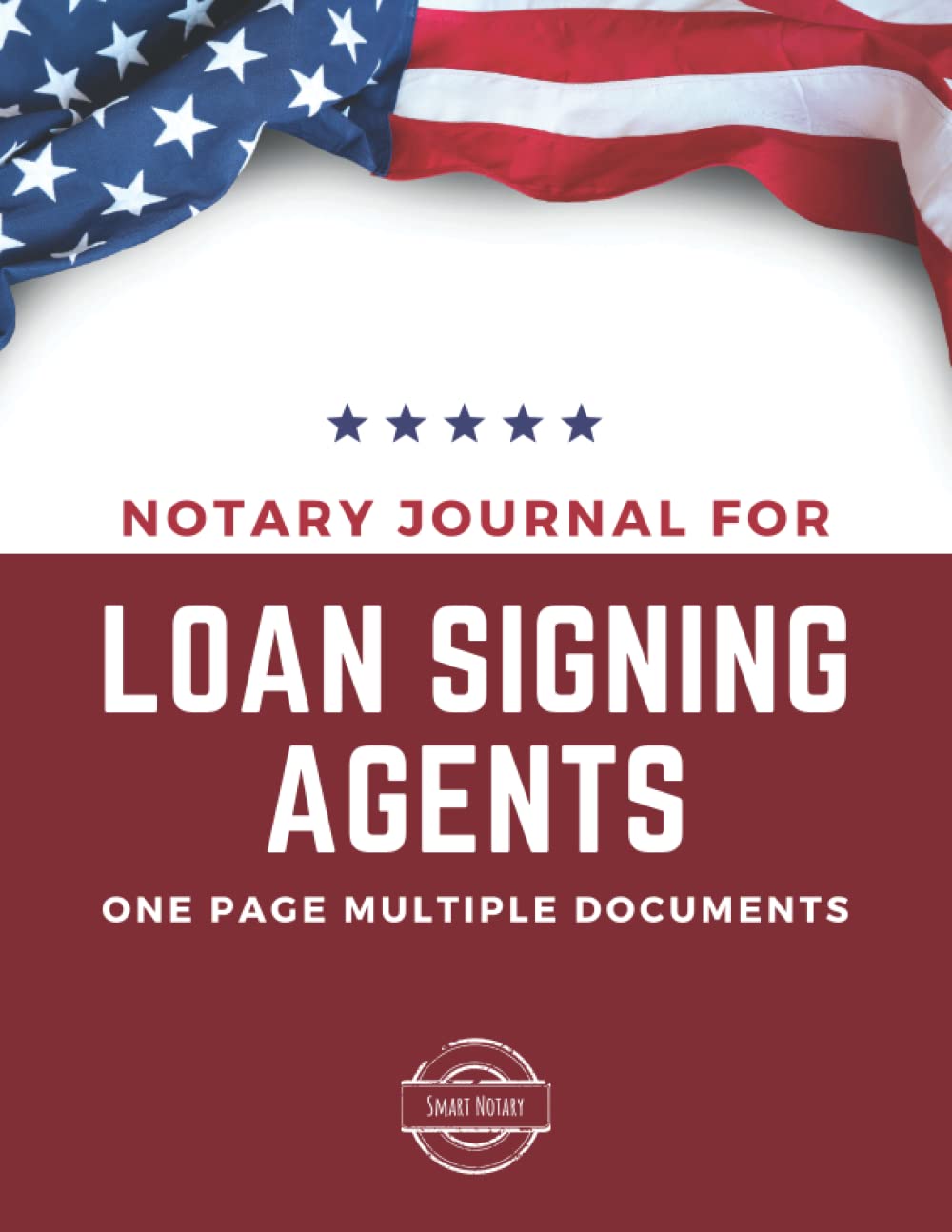 Loan Signing Agent Notary Journal, One Page Multiple Documents, Single ...