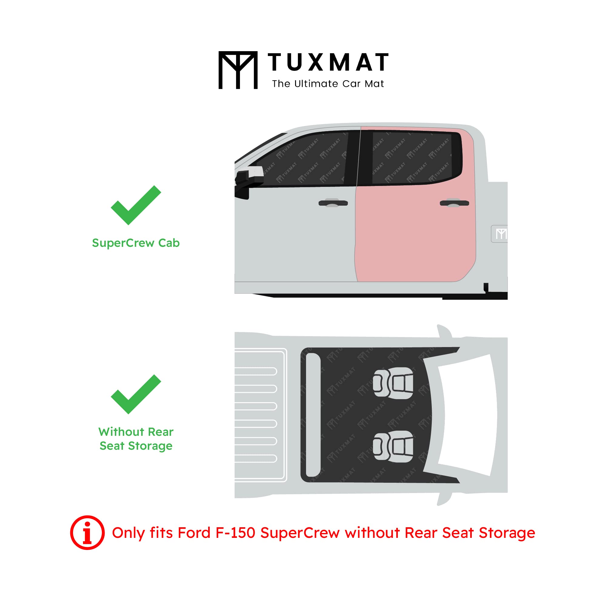 Snapklik.com : TuxMat - For Ford F150 Lightning Without Rear Seat ...