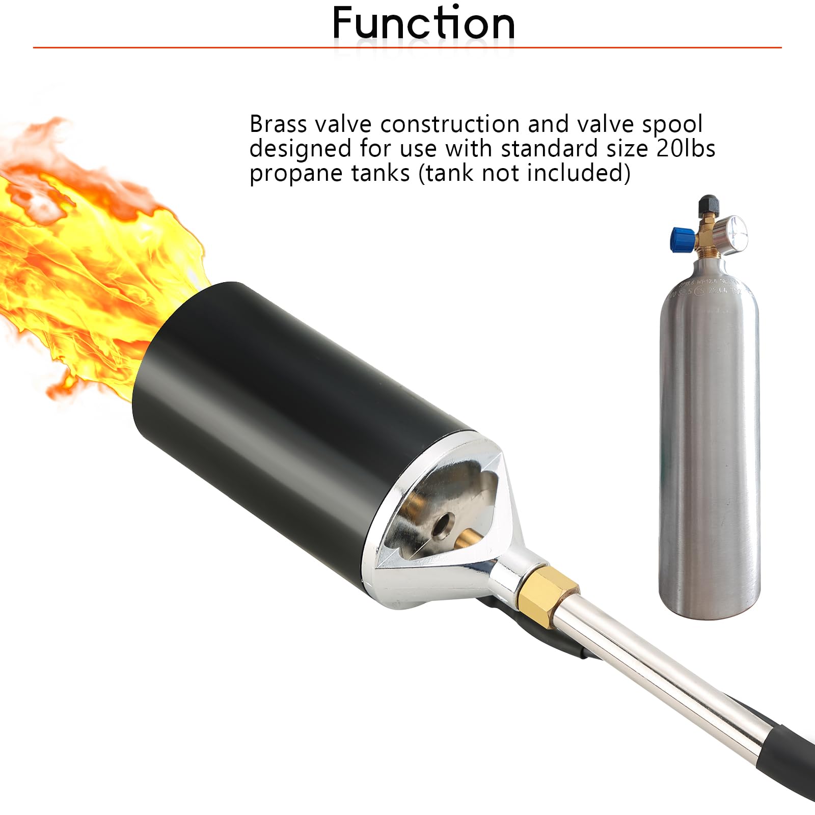 Snapklik.com : DASBET Propane Torch Weed Burner Kit High Output 340,000 ...