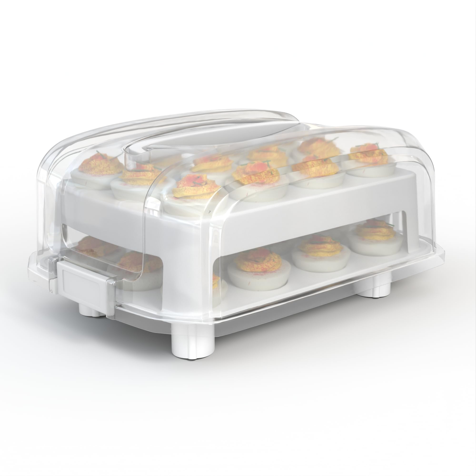 Deviled Egg Carrier, Fashionable Egg Holder Carries 24 Standard-Size ...