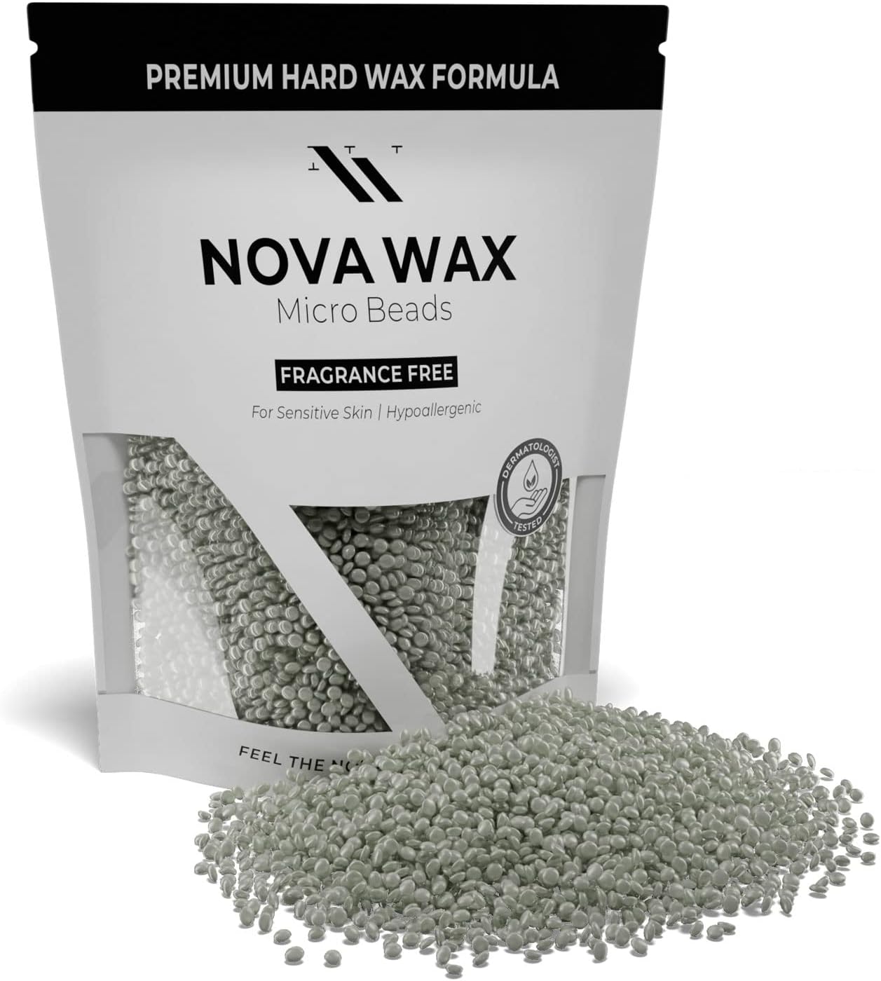 Amazon.com: Nova Wax 1000g - Hard Wax Beads for Hair Removal, Unscented ...