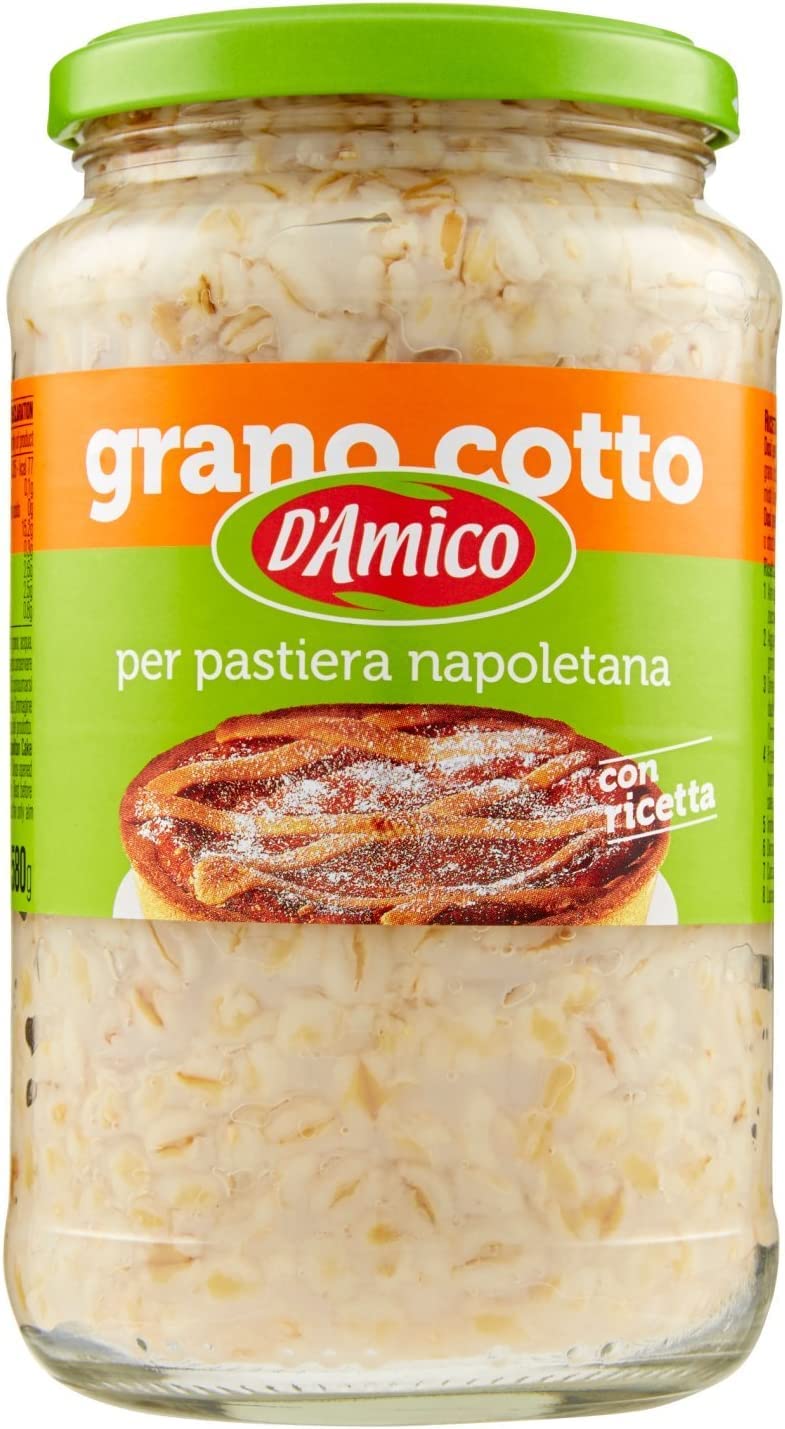 3X D'Amico Grano Cotto Cooked Grain for Napoletan Pastiera Italian ...