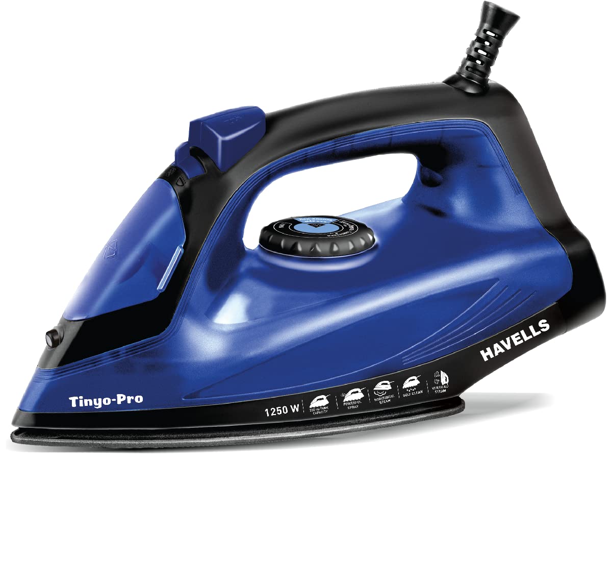 Buy Havells Tinyo Pro 1250 Watt Steam Iron Press with Powerfull Steam ...