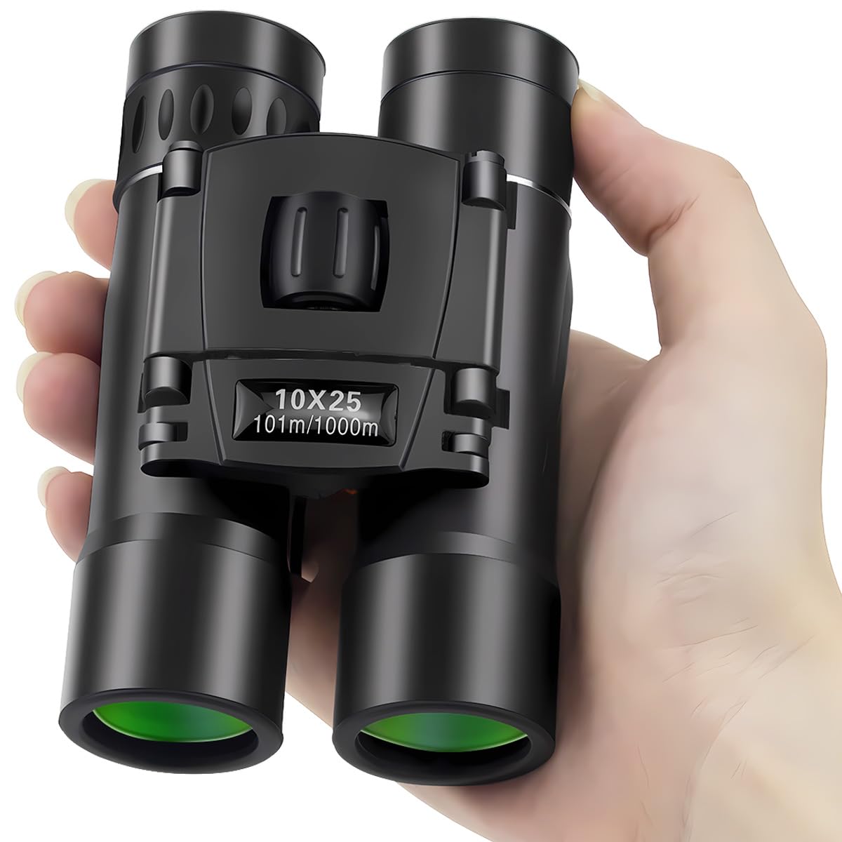 10X25 Mini Pocket Binoculars for Adults Kids, Small Compact Lightweight ...