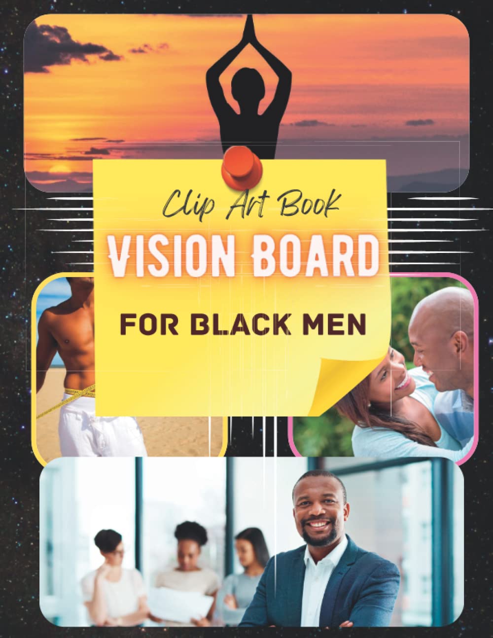 Vision Board Clip Art Book For Black Men Create Powerful | Desertcart INDIA
