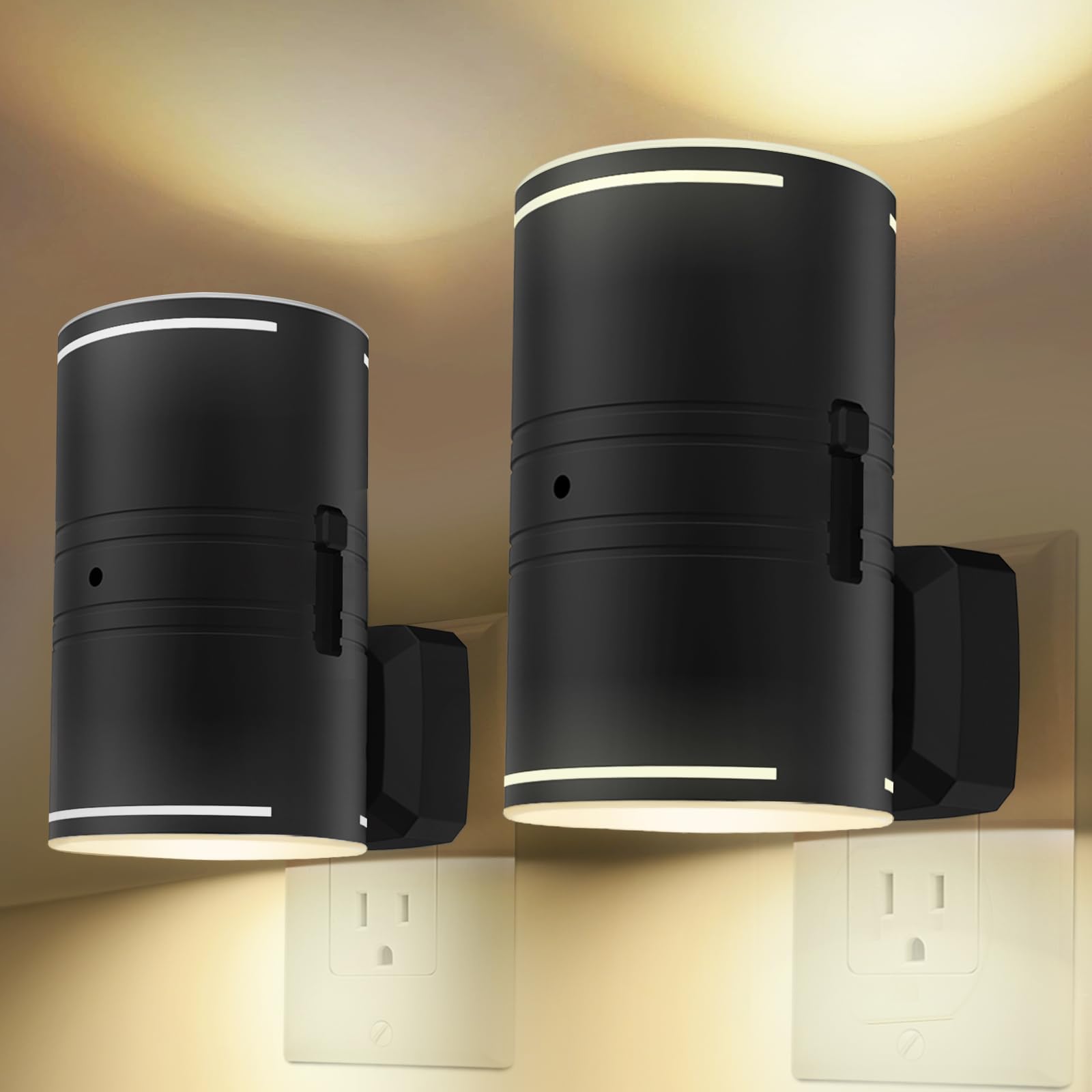 Snapklik.com : LED Night Light Plug In, Modern Night Lights Plug Into ...