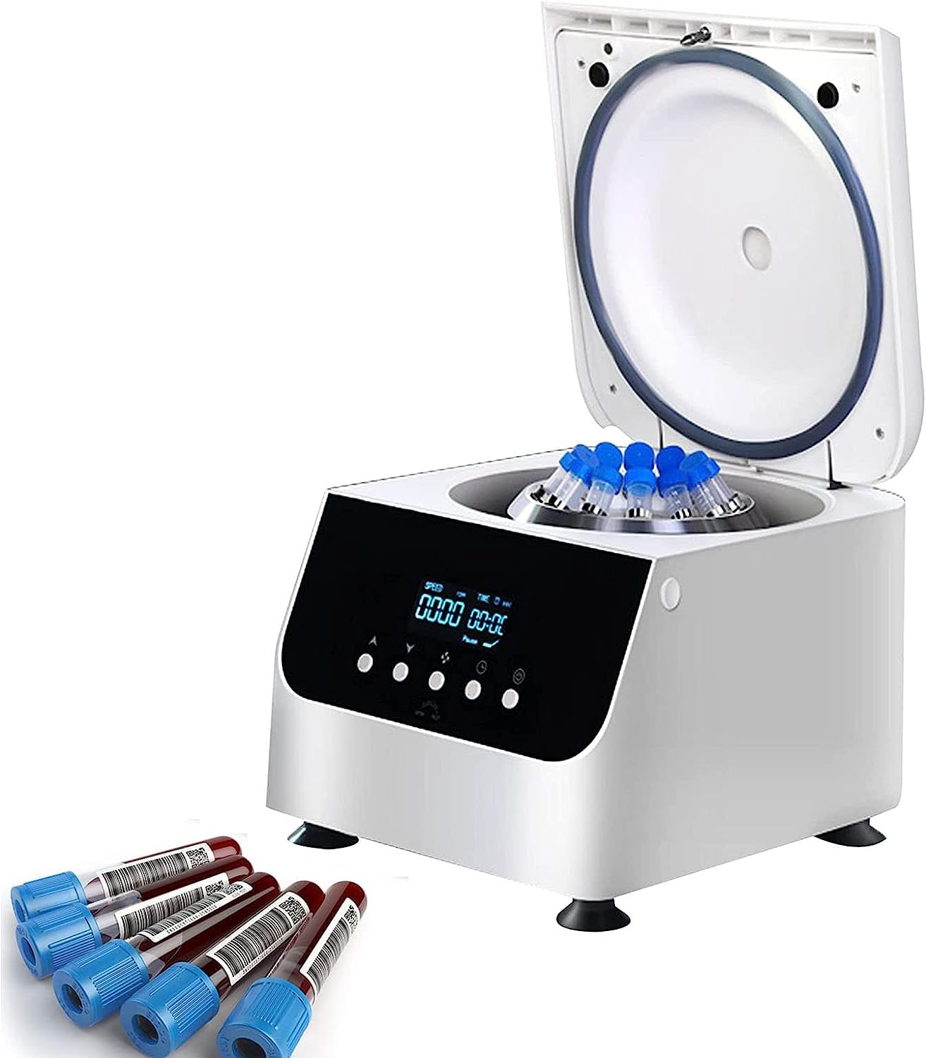 Centrifuge Machine 50ml*6 with LCD Display 4000rpm Desktop Lab ...