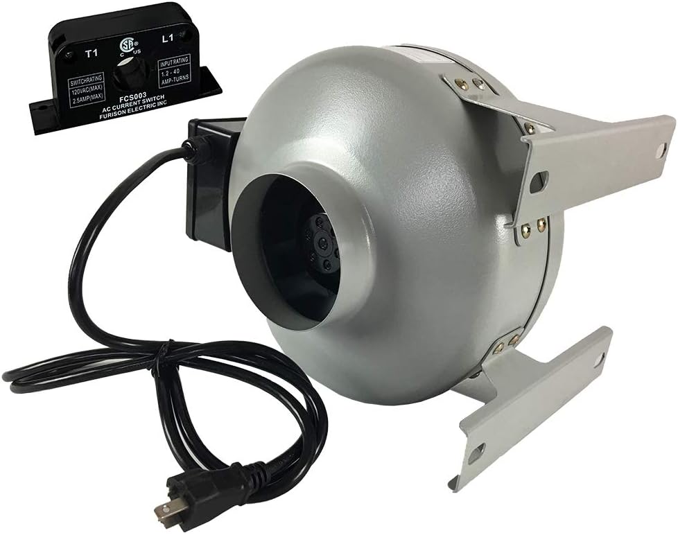 Amazon.com - CONGKAILU Upgraded DBF 110 Dryer Booster Fan, Dryer Vent ...