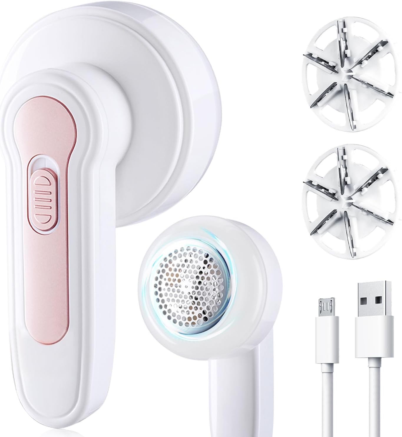 Bobble Remover for Clothes, Lint Remover Fabric Shaver Rechargeable ...