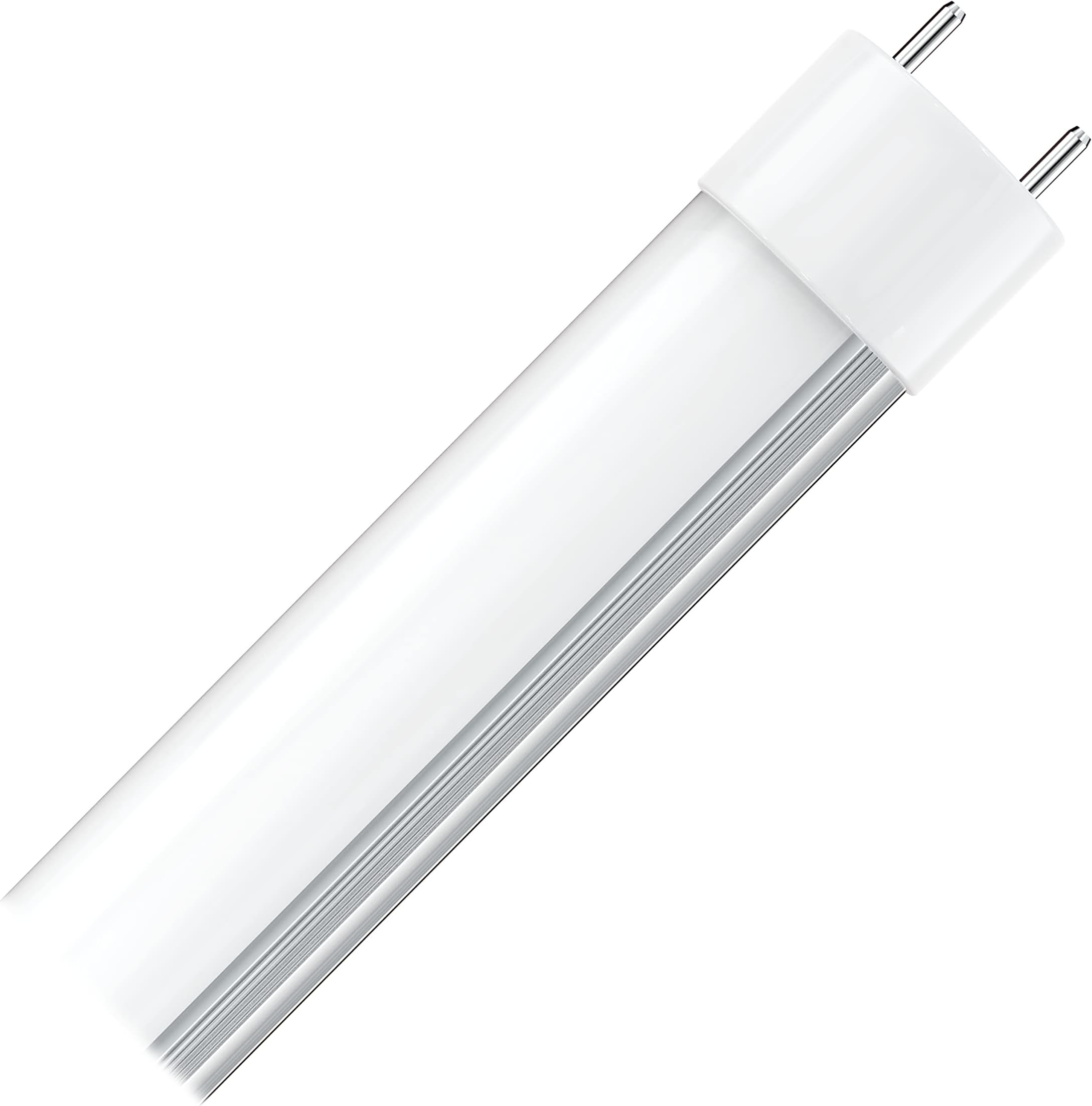 NYLL - 18” Plug & Play LED Tube - Cool White (4100K) - T6 LED Directly Relamp & Replace 15 Watt ...