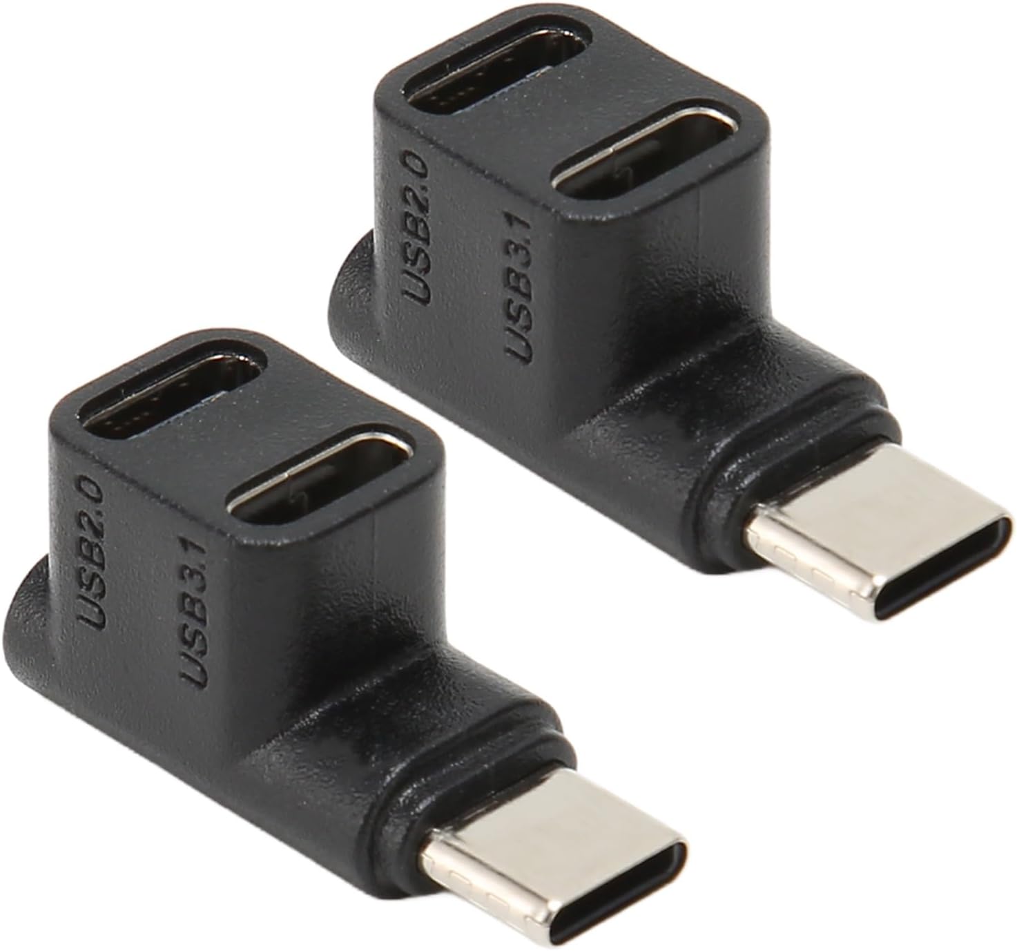 Elprico Rechtwinkliger USB-C-Adapter, 90-Grad-USB-C-Stecker auf USB-C ...