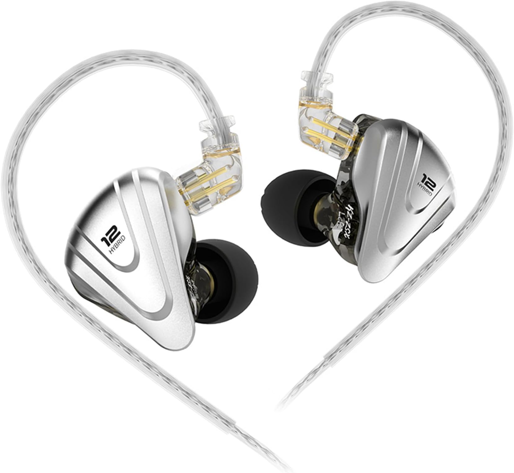 Amazon.com: KZ Zax in Ear Headphones 7BA+1DD Hybrid 16 Drivers HiFi ...